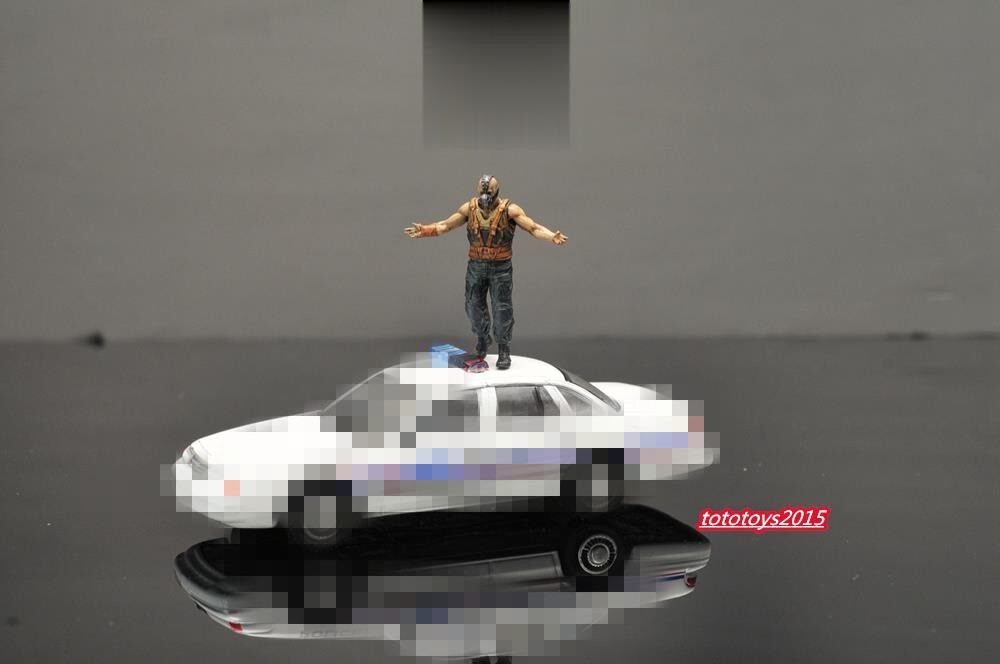 1/64 heroes Bane Scene Prop Miniture Figure Doll Fit Cars Vehicles ...