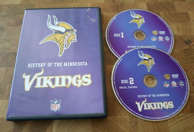 NFL: History of the Minnesota Vikings (DVD, 2-Disc Set) football team ...