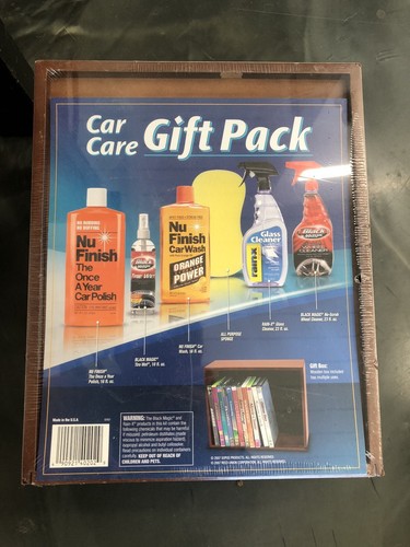 Car Wash Kit , Car Detail, Car soap Tire Dressing Gift Box DETAILER WAX ...