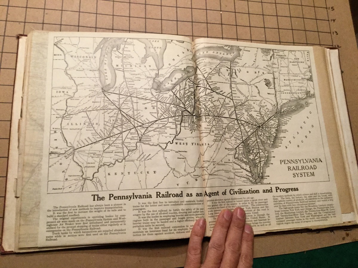 Nyc Pennsylvania Railroad System Map