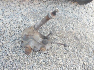 Massey Ferguson MF 50 Tractor original steering shaft control gear box ...
