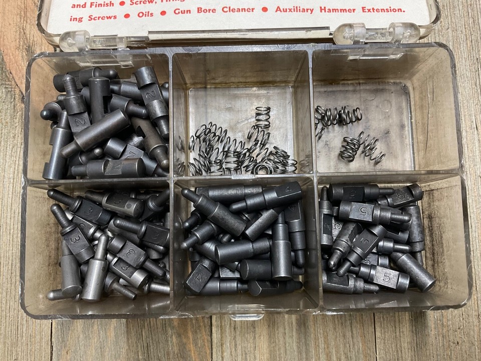 Vtg Williams Firing Pin & Springs Replacement Gunsmithing Kit Over 100 ...