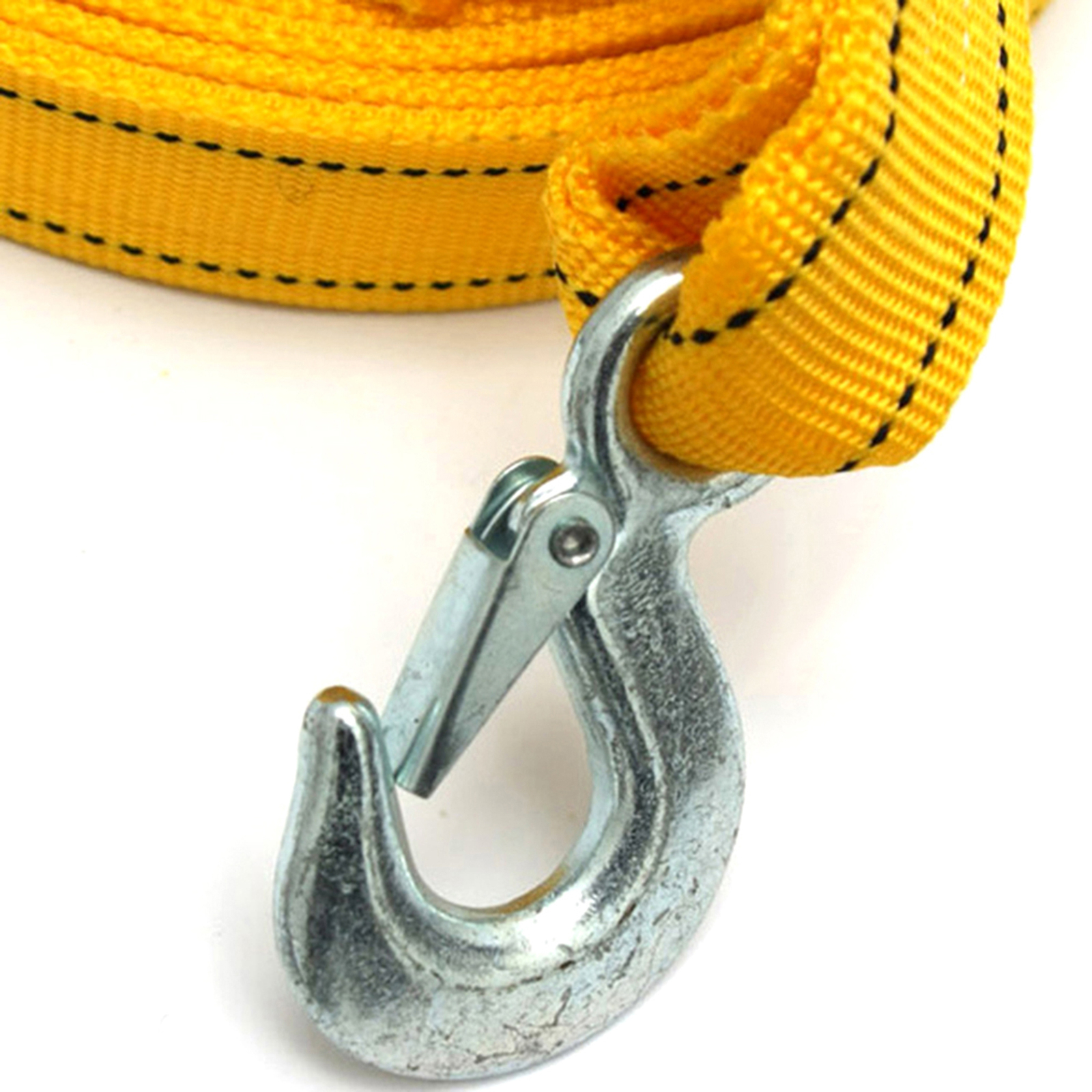 Tow with Hooks Car Vehicle Recovery Rope Trailer Rope 11,023 lbs Z6A6 ...