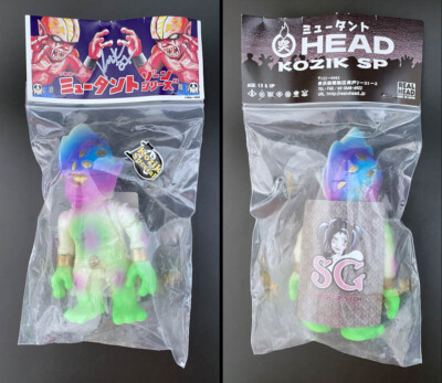 Frank Kozik SIGNED Real X Head Pickle Mutant Head LE 77 HAND PAINTED Kaiju NEW | eBay