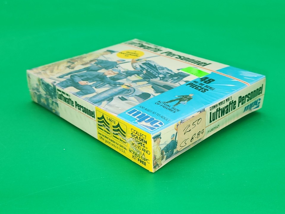 Vintage MPC German World War II Luftwaffe Personnel Kit #1-6012! SEALED ...