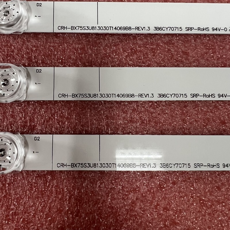 LED Backlight bar(14)For Hisense SVH750A76 75R6E3 75H6570G 75E3D ...