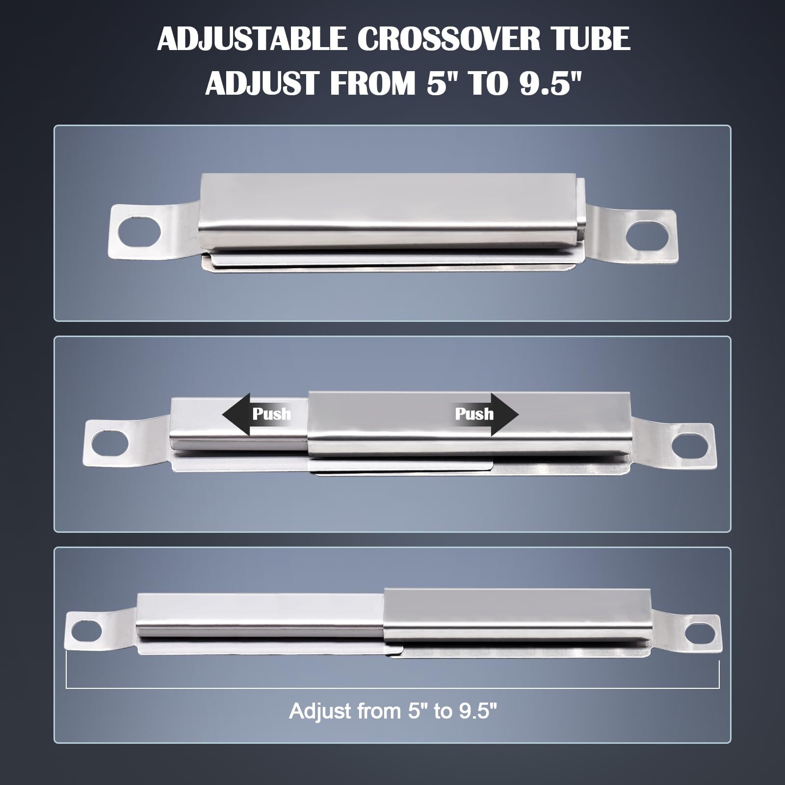 Yiming Grill Replacement Parts for Charbroil 463268008, 463268007 ...