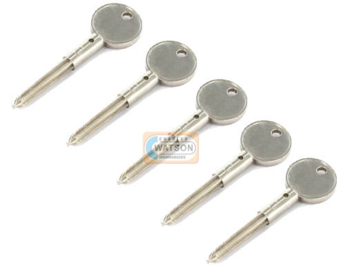 Nickel Plated Security Bolt Star Key for Dead Bolt Rack Door Locks ...
