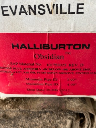 Halliburton fas drill fract plug bridge plug, packers | eBay