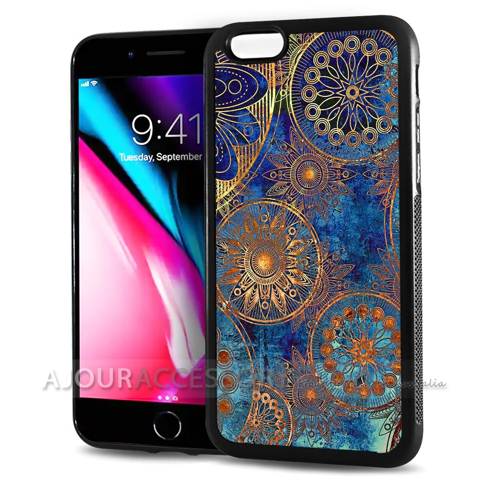 ( For iPhone 8 Plus ) Back Case Cover AJH11788 Mandala Design | eBay ...