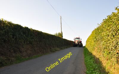 Photo 12x8 Mid Devon : Country Lane Way Village A country lane with a ...