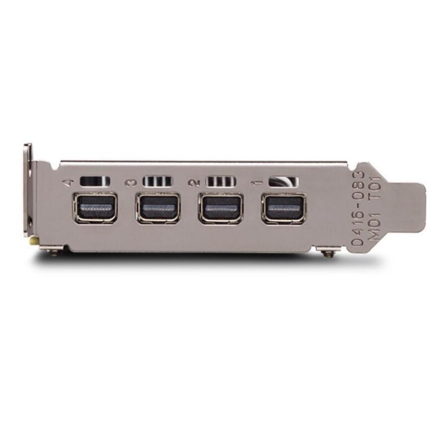 NVIDIA Quadro P1000 4GB GDDR5 Low Profile 4X DVI Mini DisplayPort ...