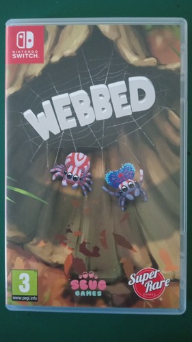 Webbed - Rare Nintendo Switch Game - Excellent Condition All Extras ...