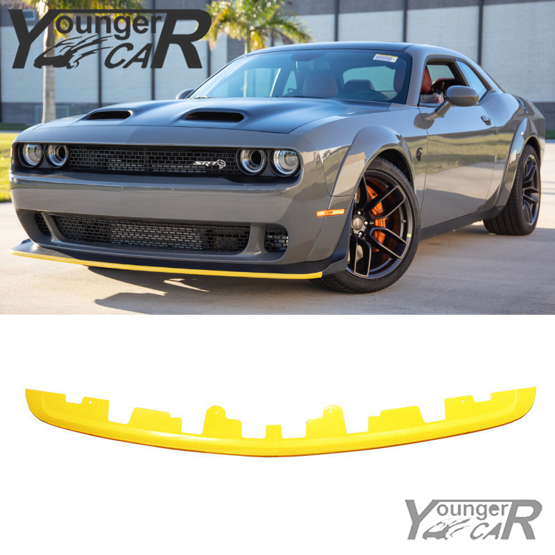 For 2018-2023 Challenger Widebody Hellcat Front Bumper Lip Splitter ...