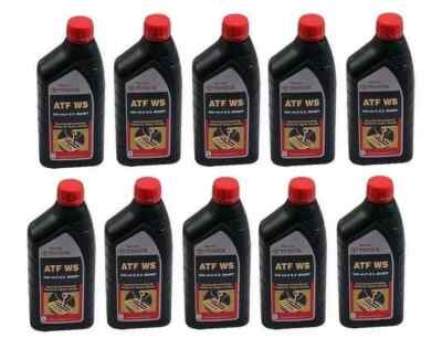 10 Pack ATF WS Automatic Trans Oil Fluid ATFWS Genuine For Toyota Lexus ...