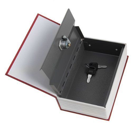 Secret Dictionary Security Safety Key Lock Book Safe Jewelry Money Cash ...