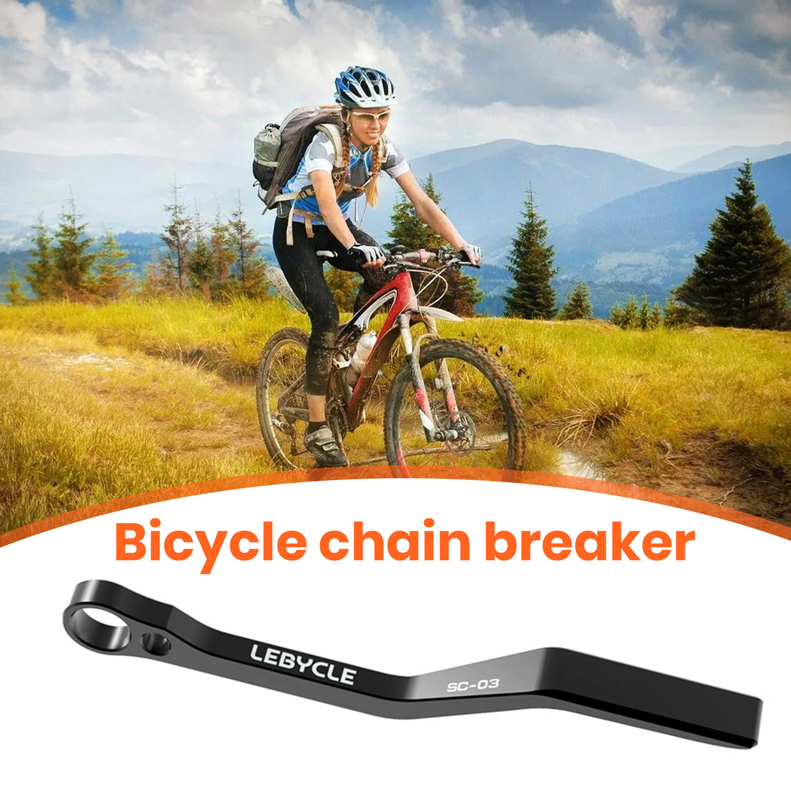 1 Set Mtb Chain Guide Quick Installation Prevent Chain Drop Anodized ...