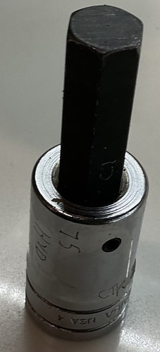 Snap On SA16A 1/2" Drive SAE 1/2" Hex Bit Socket Driver USA | eBay