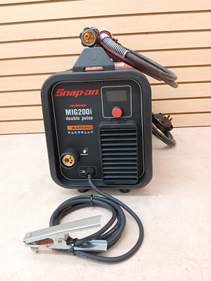 Great Condition Snap-On Model MIG200i Synergic Double-Pulse Inverter ...