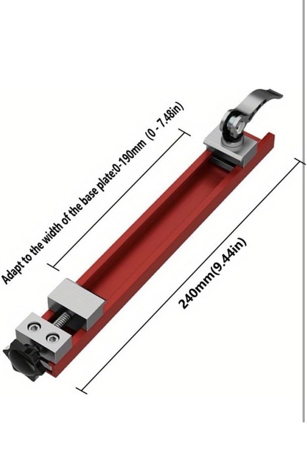 Skill Saw Guide Rail Saw Cutting Guide Adjustable Woodworking Cutter ...