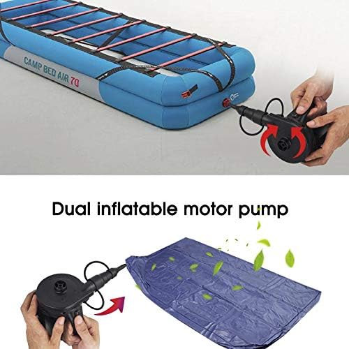 Portable Black Air Pump Battery Powered for Inflating Floats Sofas ...