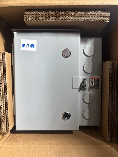 Eaton NSB ECL03C2A6A Enclosure 6P 30A 120V NEMA 3R | eBay
