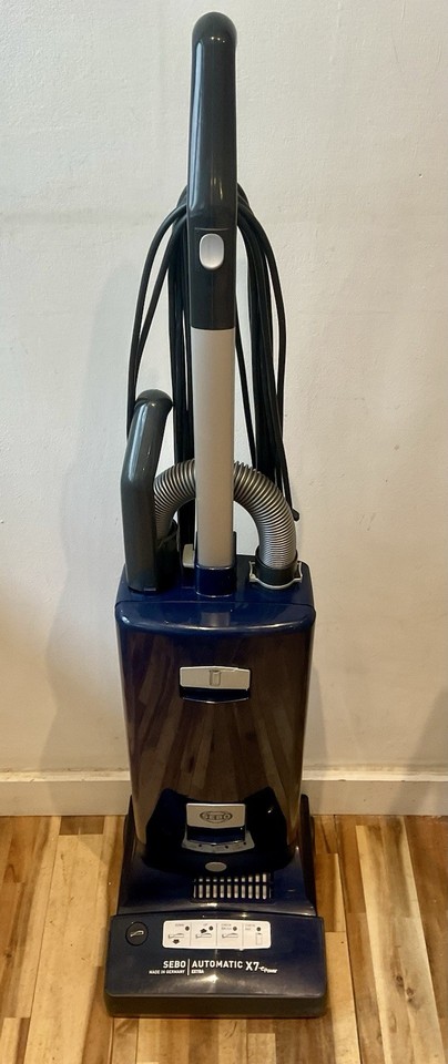 Sebo X7 Automatic Vacuum Cleaner ePower Graphite. VGC Fully Working ...