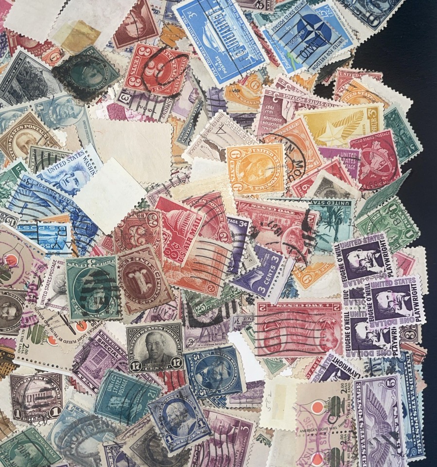 Huge US Used Stamp Collection LotA You Get All Stamps Pictured! | eBay