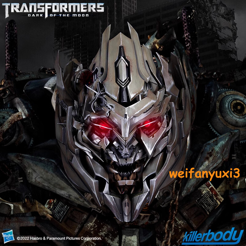 Killerbody Transformers Megatron Wearable Helmet Mask Voice Control Cos ...