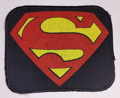 Superman Patch Aufnäher Nr 2376 Unbenutzt ca. 10x8 cm Original Vintage ...