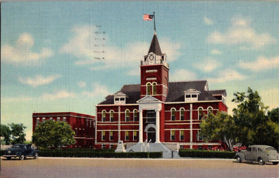 Postcard Luna County Court House Deming New Mexico Linen Postmarked ...