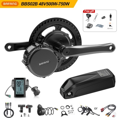 Bafang Mid Drive 750W Electric Bicycle BBS02B 48V 500W BBS02B ...
