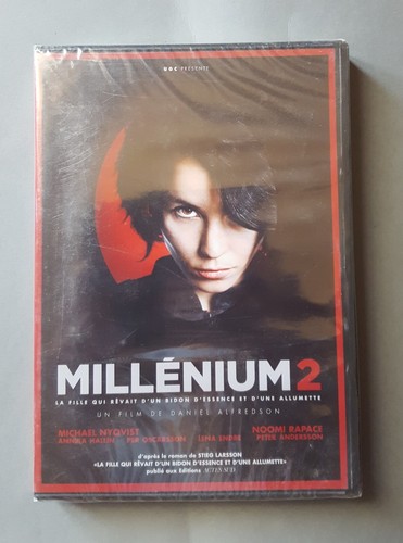 DVD MILLENIUM 2 - Michael NYQVIST / Noomi RAPACE - Daniel ALFREDSON ...