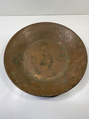 Vintage HUDSON BAY LIMITED Copper Gold Mining Pan 14" Herters Waseca ...