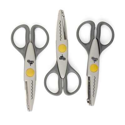 EK Tools Decorative Scissors 3 Pack, Scissors For Crafting Scissors For ...