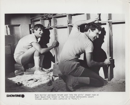 Mark Herrier + Wyatt Knight in Porky's (1981) Hollywood Photo M 333 | eBay