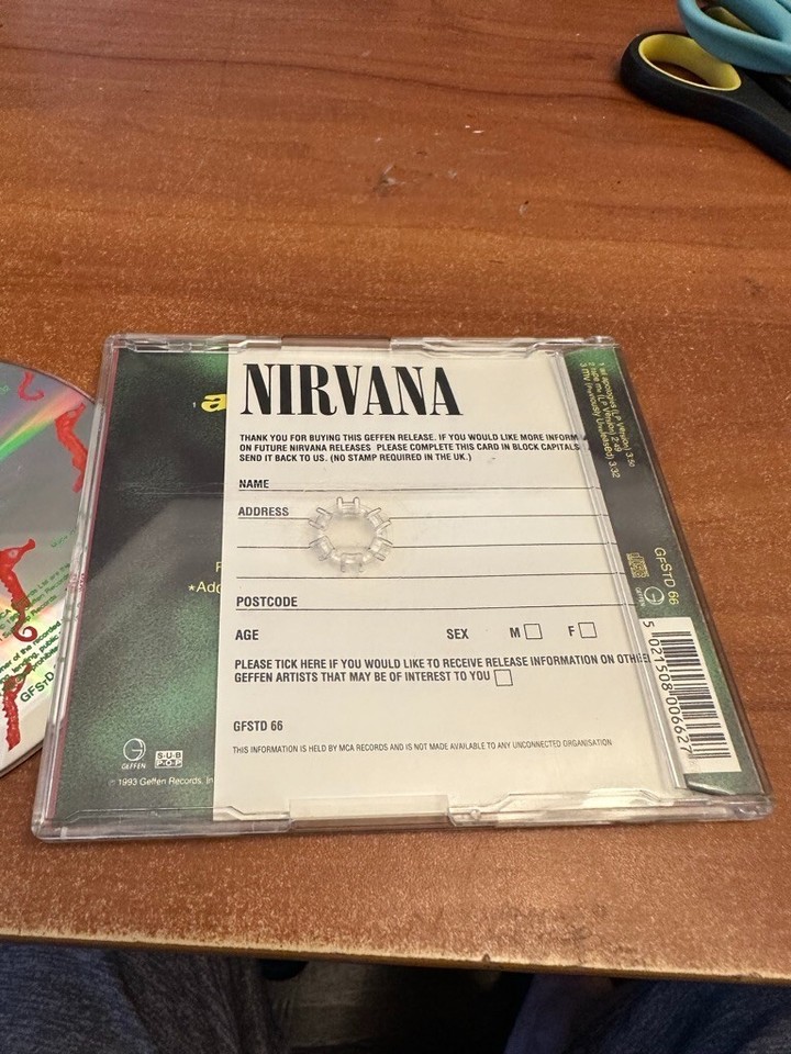 All Apologies [Single] by Nirvana (US) (CD, May-1995, Geffen) | eBay