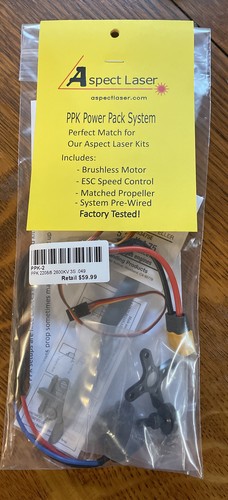 Aspect Laser PPK 2 Power Pack: Electronics for RC Planes 16-30 Oz Range ...