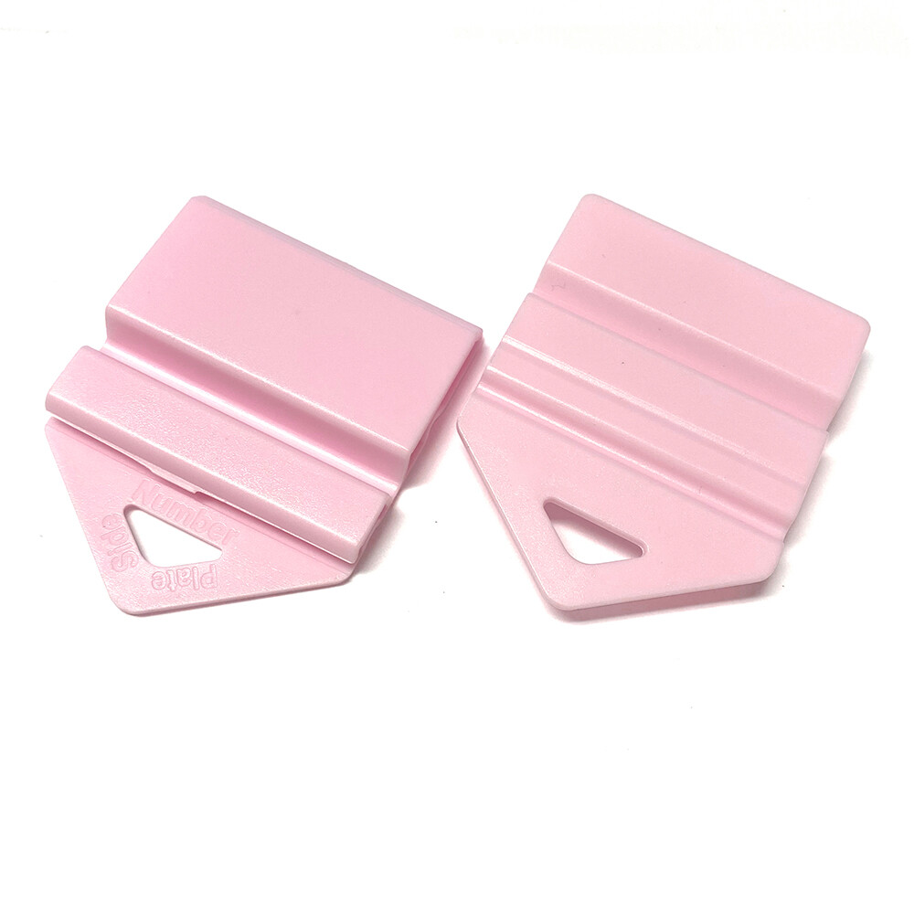 Clip It On P Plate Clips Car Number Licence Plate: 2 Piece P/L +2 Clips ...