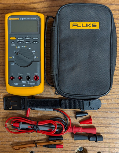 FLUKE 87V Lifetime Warranty, extra new accessories. $670 Value | eBay