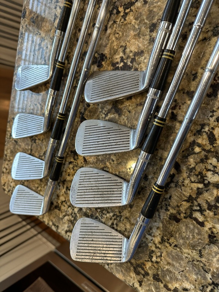 RARE Arnold Palmer The Standard Iron Set 2 - PW Missing 5 Iron stiff ...