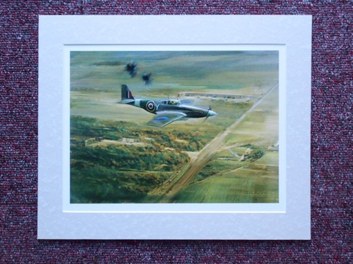 Frank Wootton Aircraft print 'Mustang Photographing A German V1 Site ...