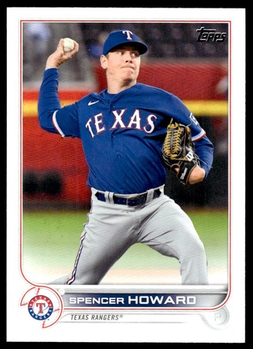 2022 Topps Baseball Card Spencer Howard Texas Rangers #162 | eBay