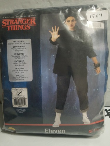 Brand New Stranger Things Eleven Punk Look Adult Standard Costume #1215 ...