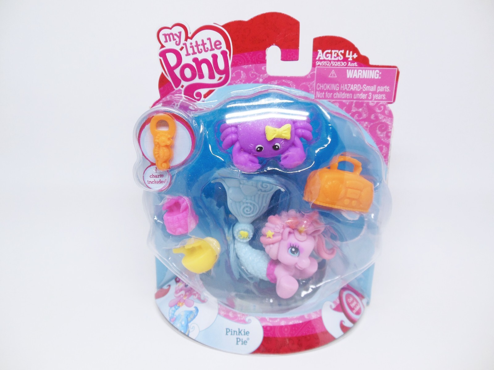 My Little Pony Pinke Pie Mermaid With Accessories 2009 Hasbro Mermaid ...