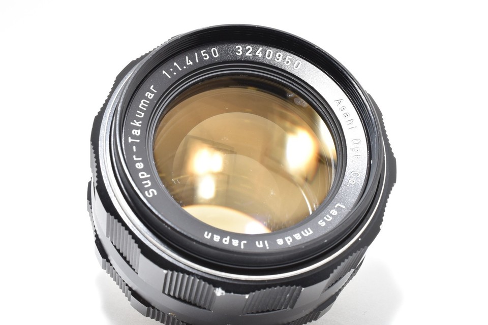 Pentax Super Takumar 50mm f/1.4 Standard MF Lens M42 Mount From JAPAN ...