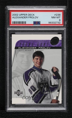 2002-03 Upper Deck Young Guns Alex Frolov #238 PSA 8 Rookie RC | eBay