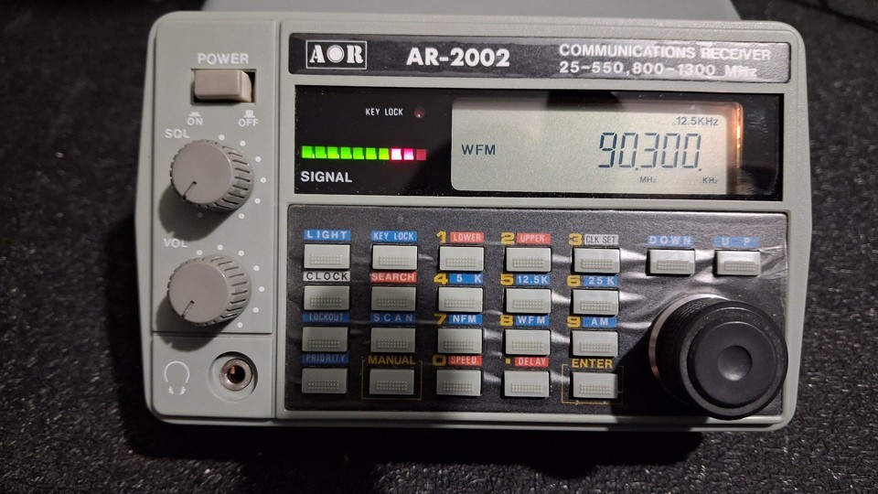 AOR AR-2002 Communications Receiver | eBay