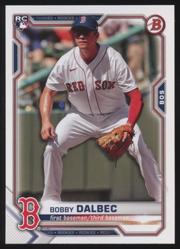 2021 Bowman #26 Bobby Dalbec Boston Red Sox Rookie RC | eBay