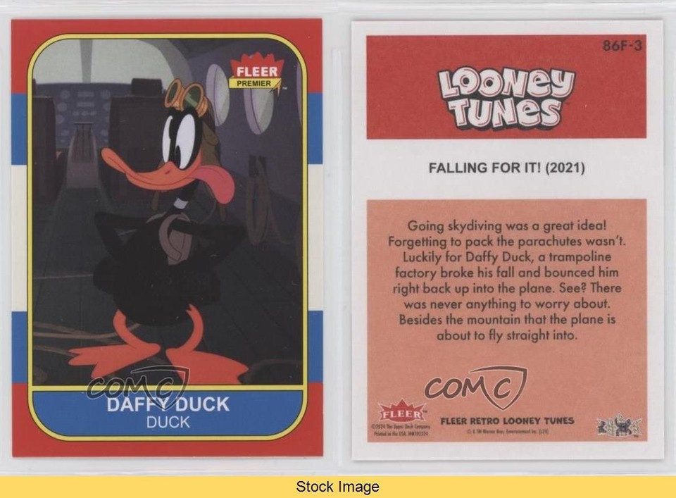 2024 Fleer Retro Looney Tunes 1986-87 Fleer Retro Daffy Duck #86F-3 READ 4et | eBay